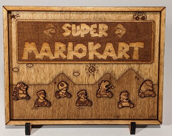 Mario Kart Shadow Box - Etsy