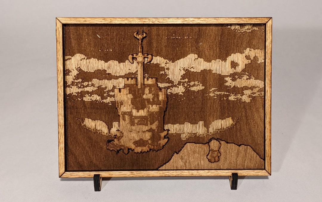 Mario RPG Wood Shadow Box: Video Game Art, Mario Desk Art, Office Décor ...
