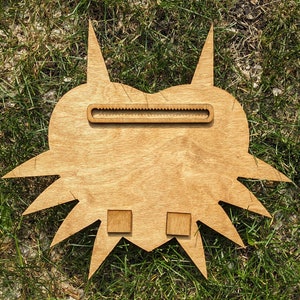 Zelda Majora's Mask Wood Wall Art: Zelda Wood Wall Art, Hand Painted ...