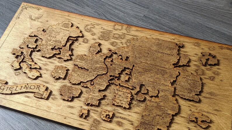 Runescape Gielinor World Map: UPDATED AI Upscale Version - Etsy Canada