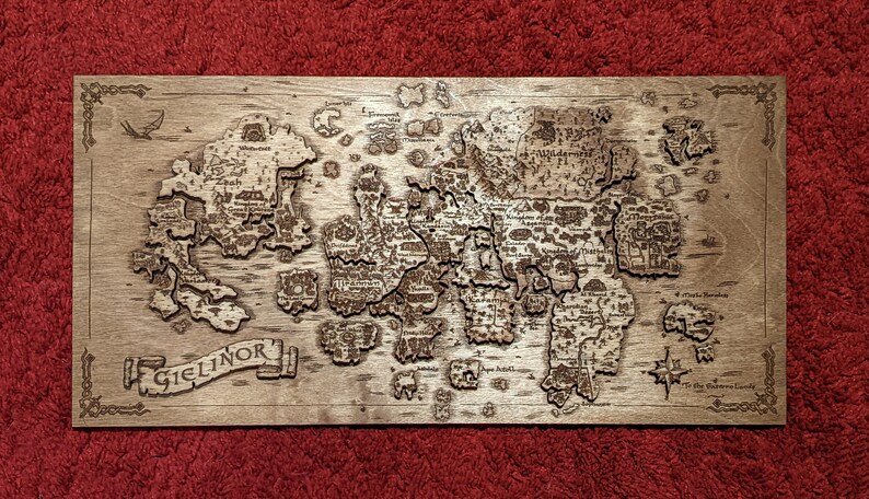 Runescape Gielinor World Map: UPDATED AI Upscale Version - Etsy Canada