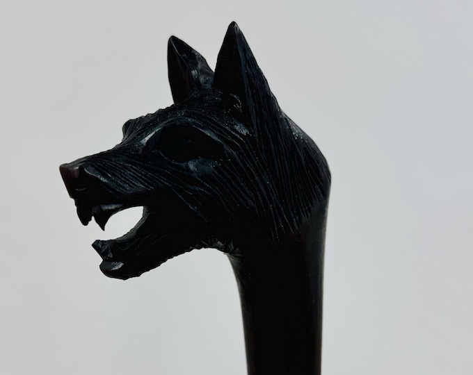 Handmade Walking Sticks Made of Wood and Decorated With Pyrography and ...