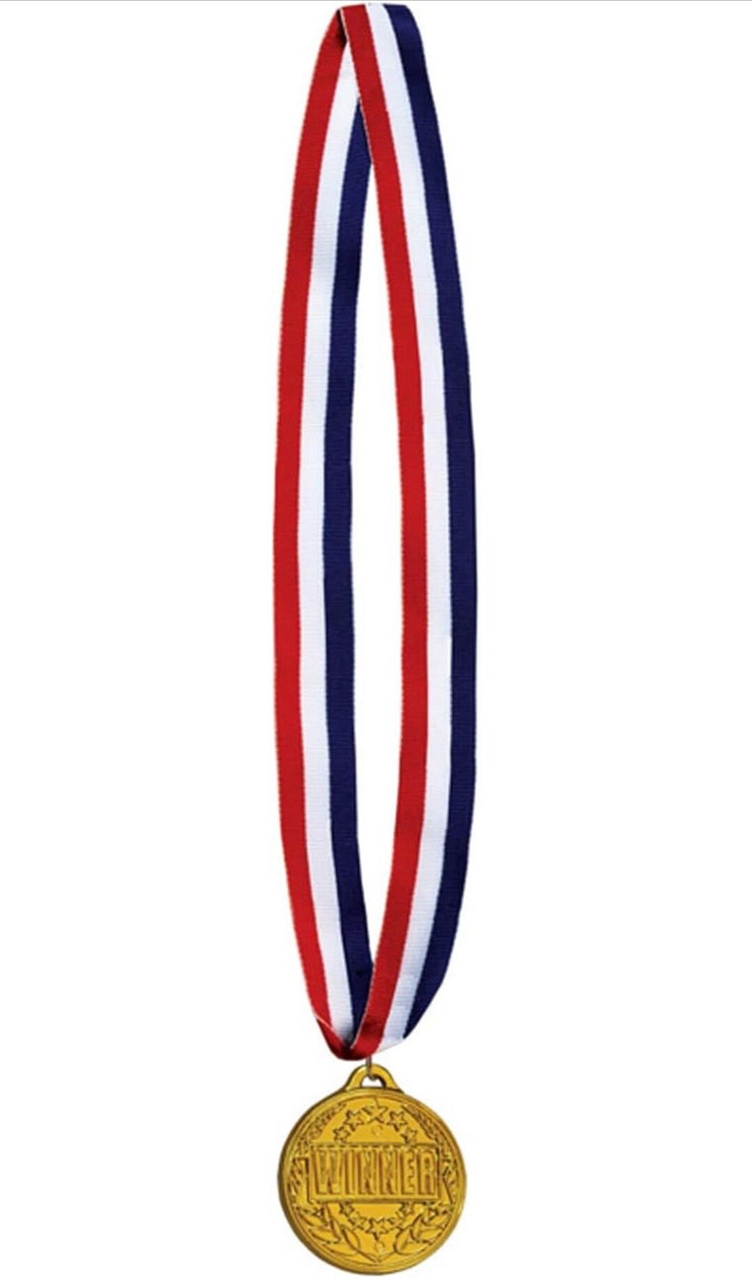 91.4cm X 28mm Ribbon for Medals Tricolour Olympic Style Ribbon for ...
