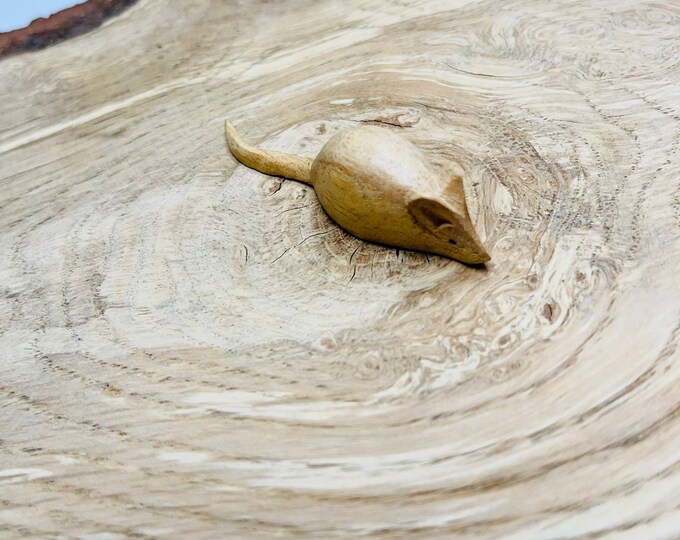 Handmade Wooden Mouse - Etsy UK