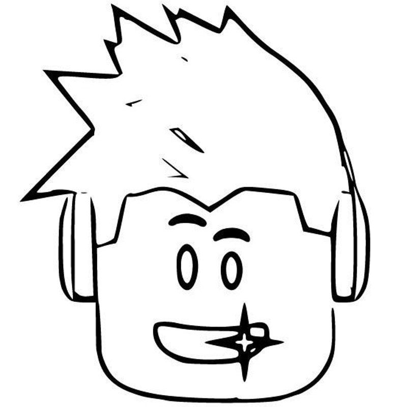 Roblox Face Template - Etsy