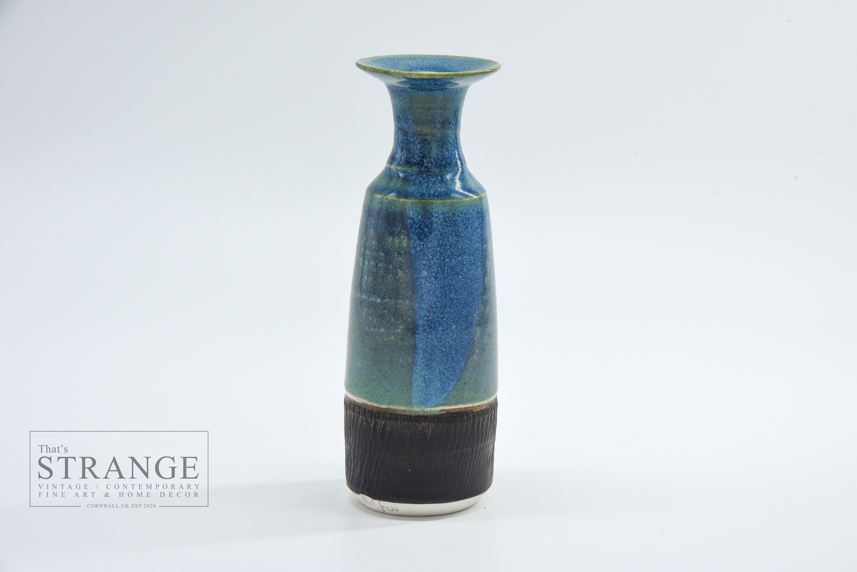 Hugh West & Karen Carlyon Studio Porcelain Vase, Hand Thrown Ceramic ...