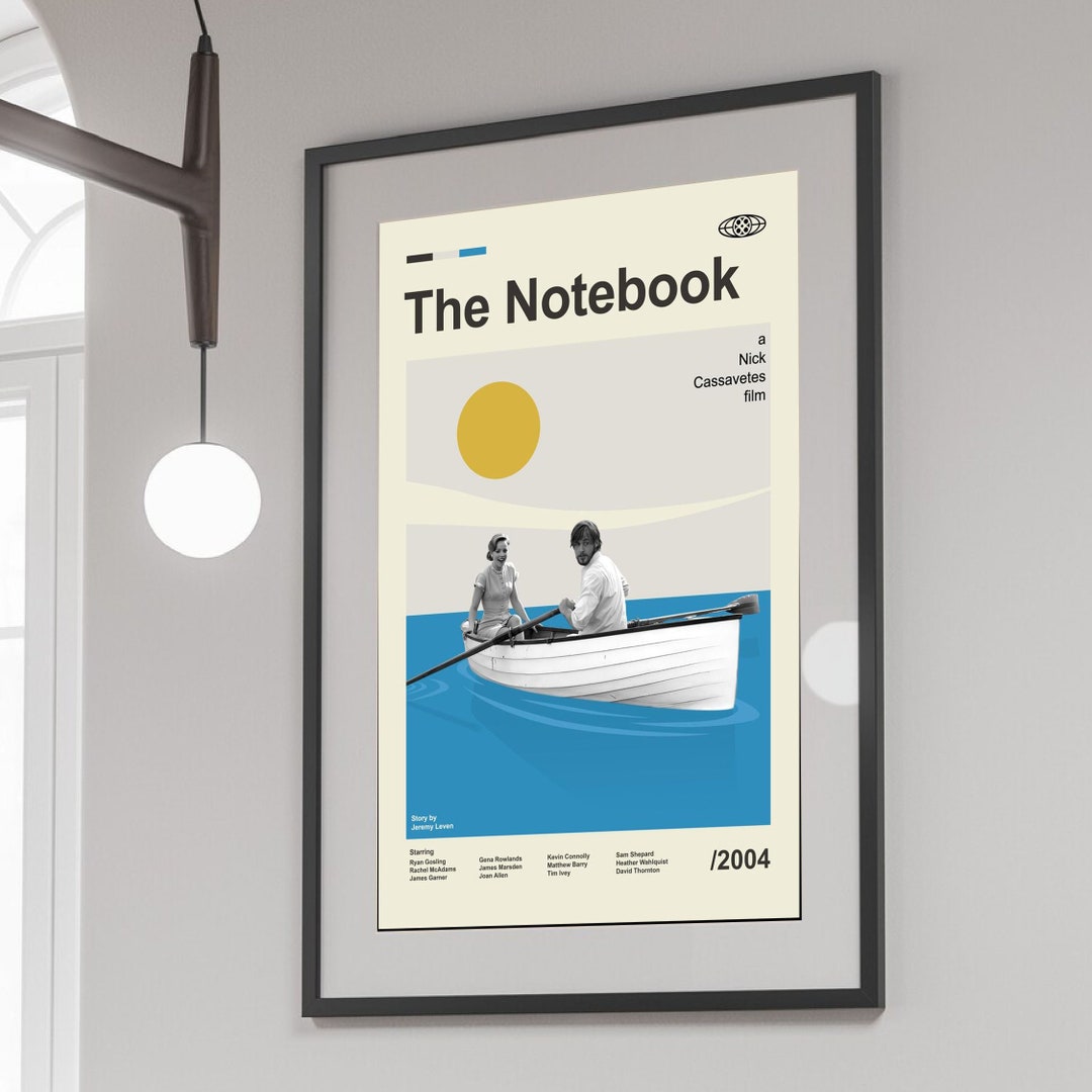 The Notebook Poster Digital Download, Movie Poster Digital Print, Mid ...