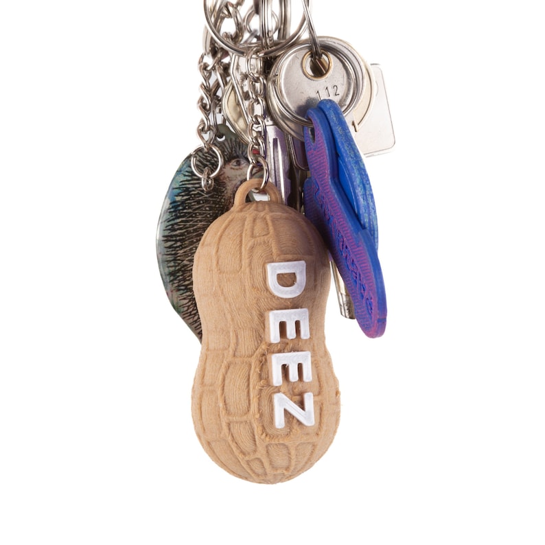 Deez Nuts Keychain | Keychain Nuts | Meme | Ornament | Meme Gift | Meme ...