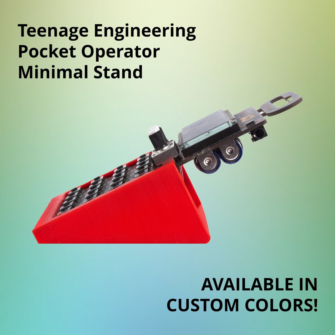 3D Printed Minimal Stand for Teenage Engineering Pocket Operato ...