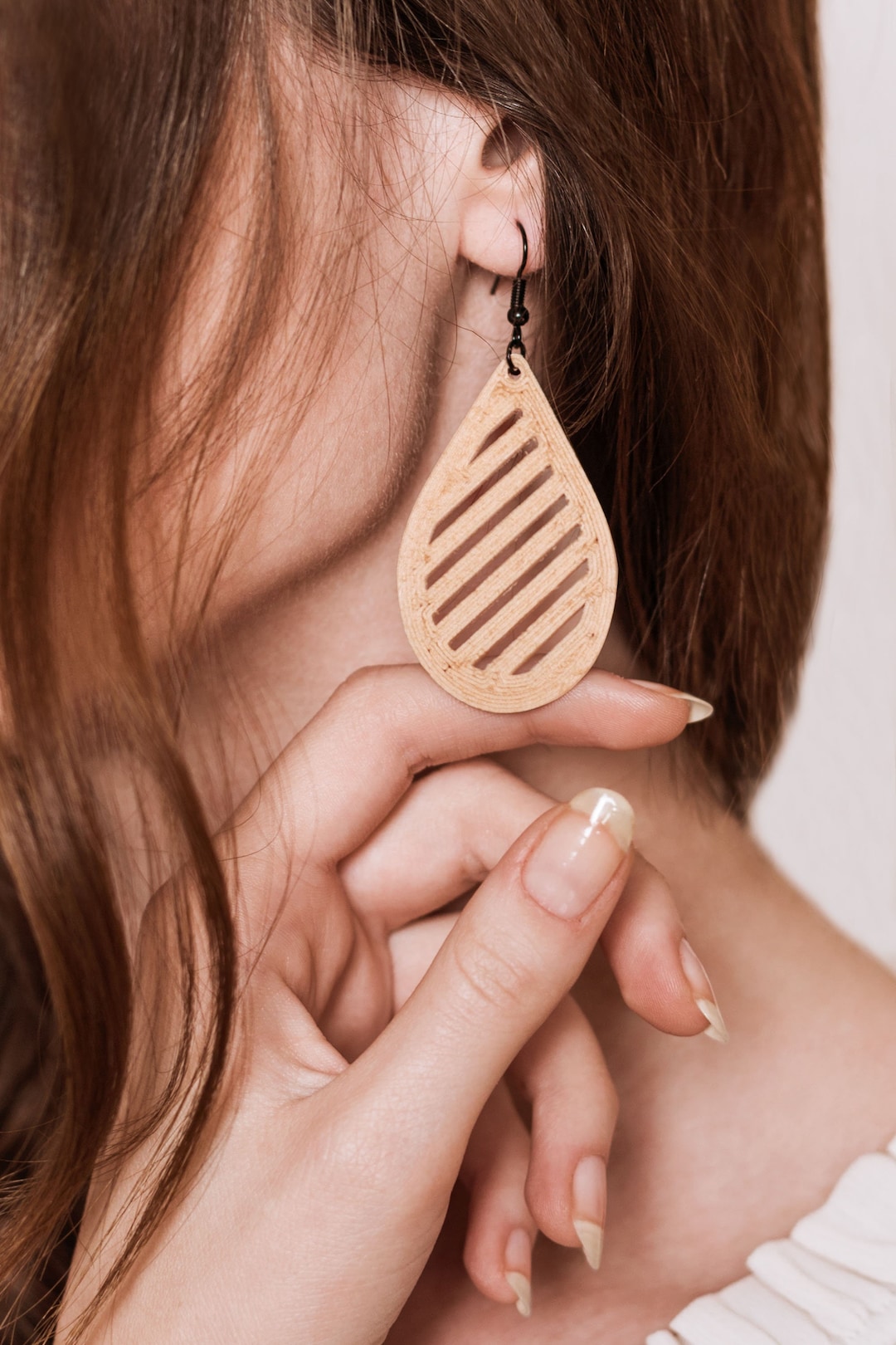 3D Printed Earrings 3D Print Earrings 3D Print Jewelry Geometric ...