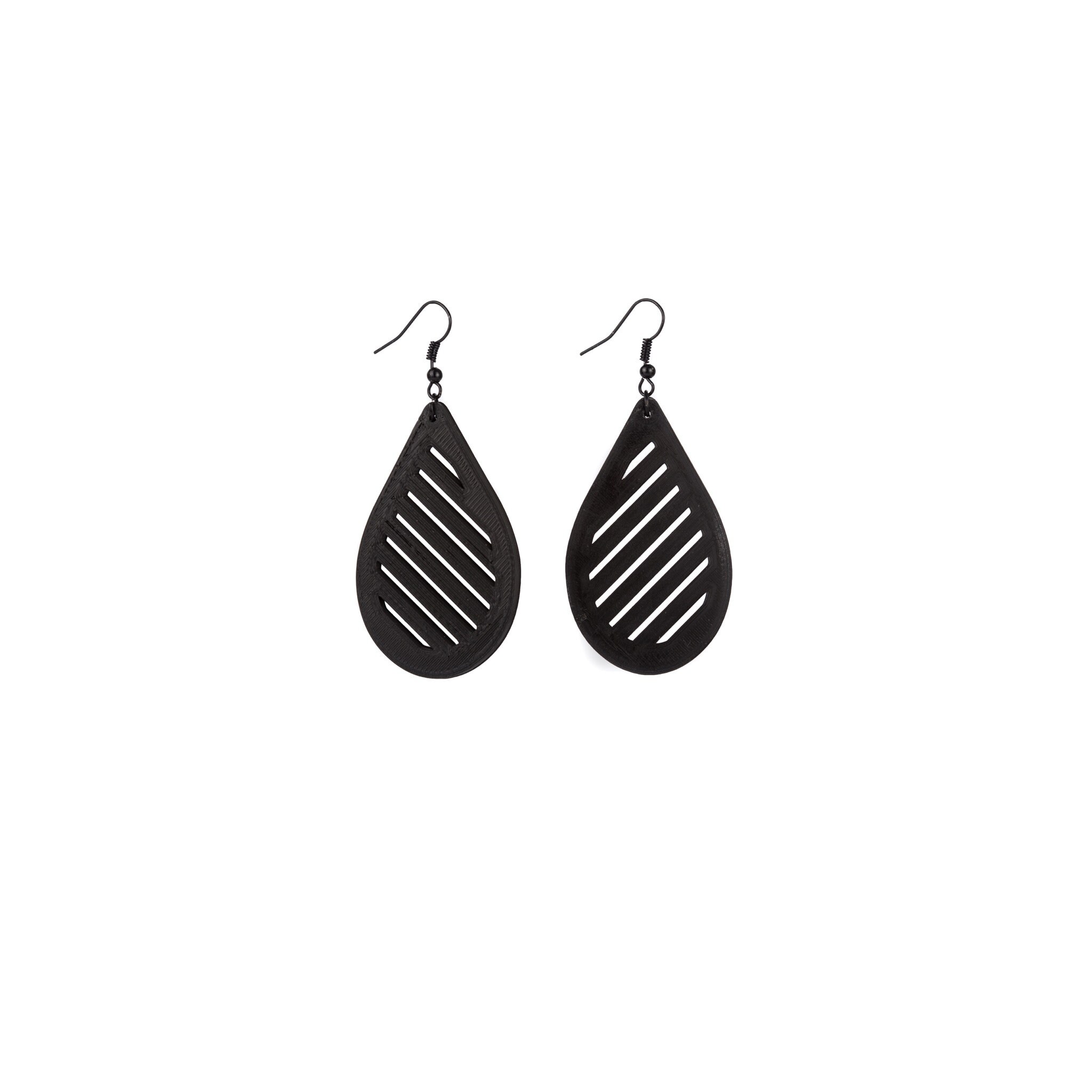 3D Printed Earrings 3D Print Earrings 3D Print Jewelry Geometric ...