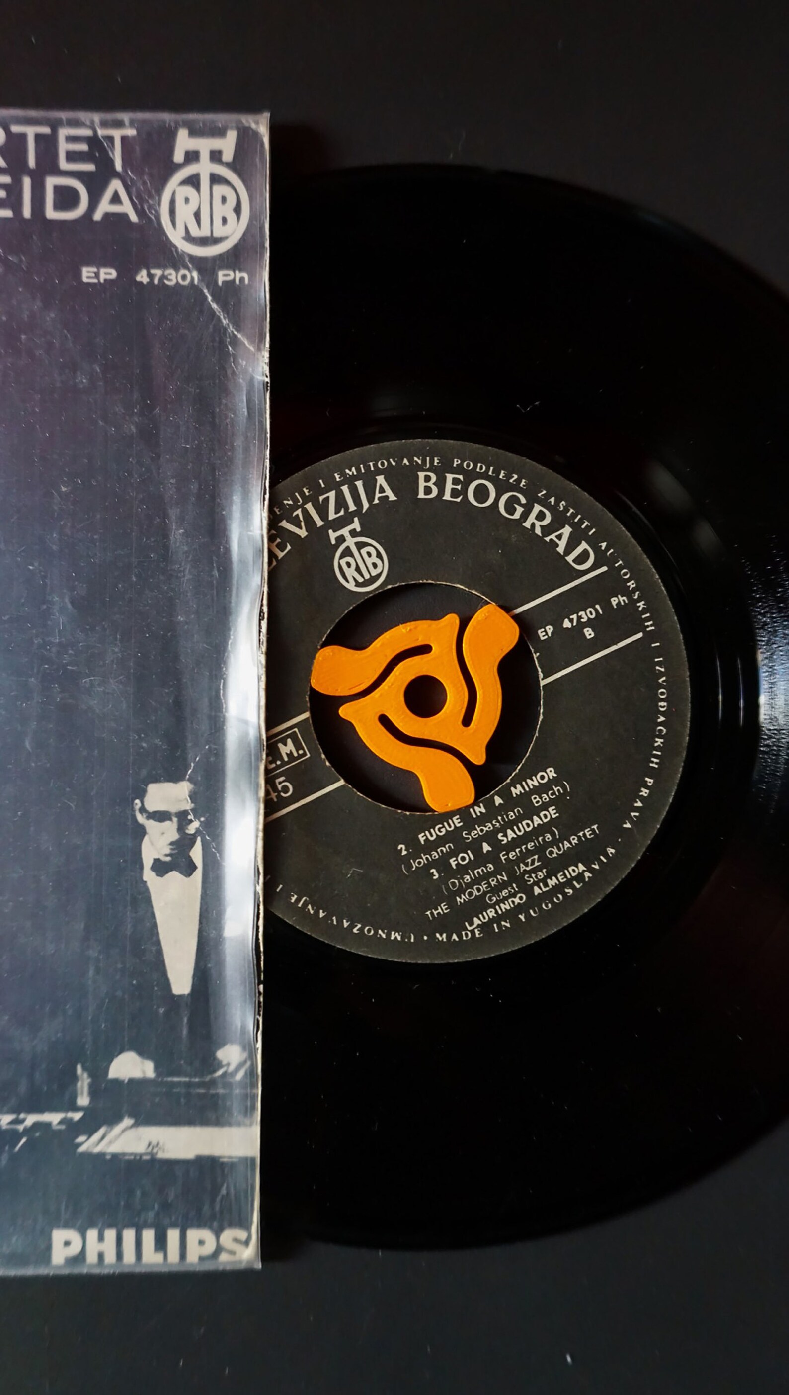 Retro 45 Rpm Record Insert | 7 Inch Vinyl Adapter | 3D Print Vinyl ...