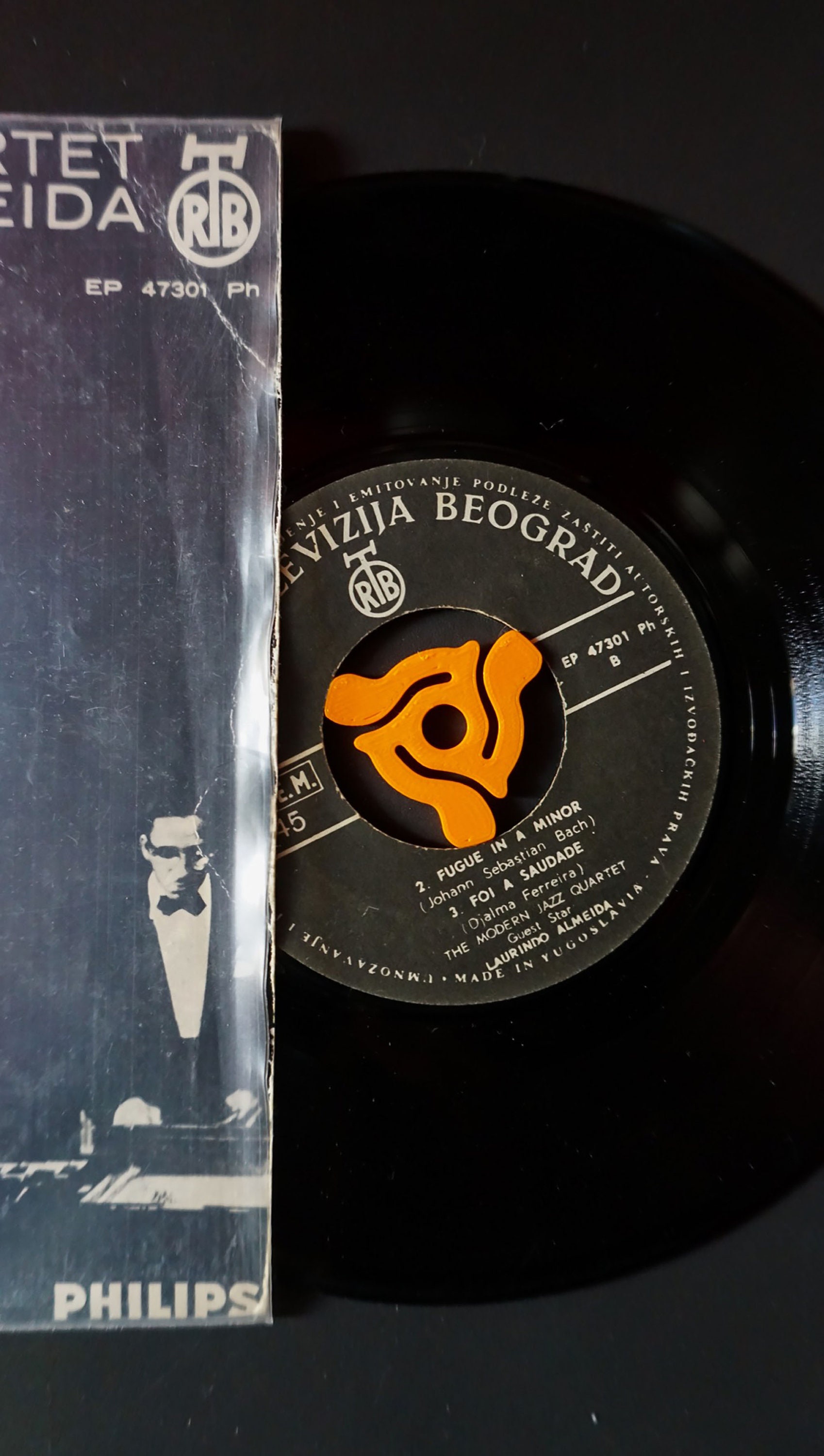 Retro 45 Rpm Record Insert | 7 Inch Vinyl Adapter | 3D Print Vinyl ...