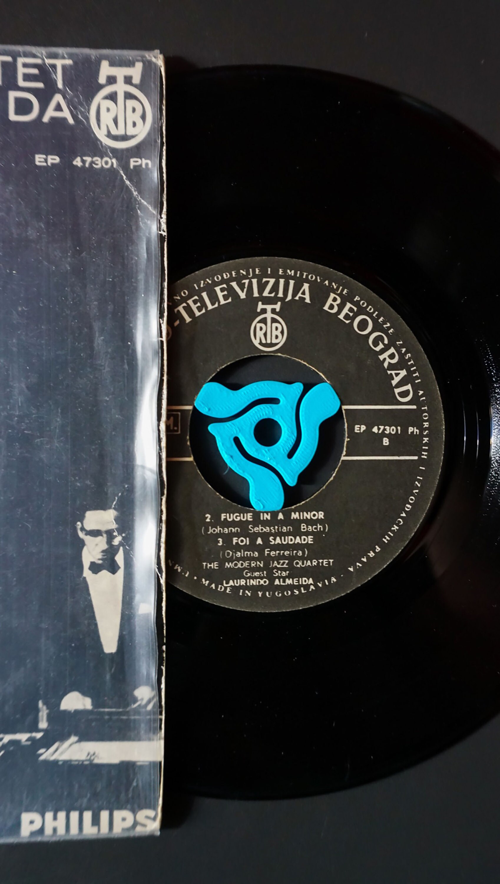 Retro 45 Rpm Record Insert | 7 Inch Vinyl Adapter | 3D Print Vinyl ...