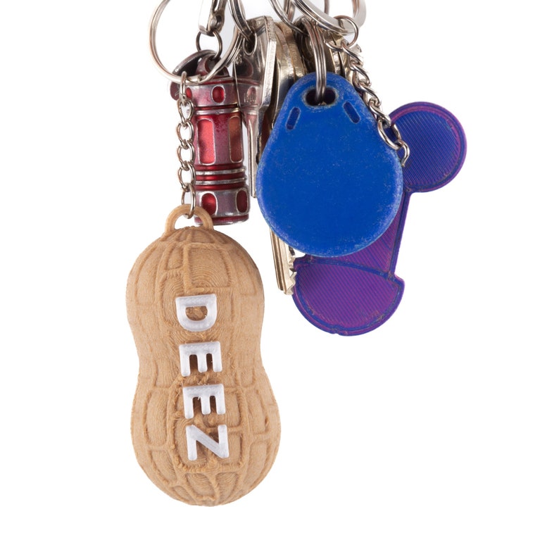 Deez Nuts Keychain | Keychain Nuts | Meme | Ornament | Meme Gift | Meme ...