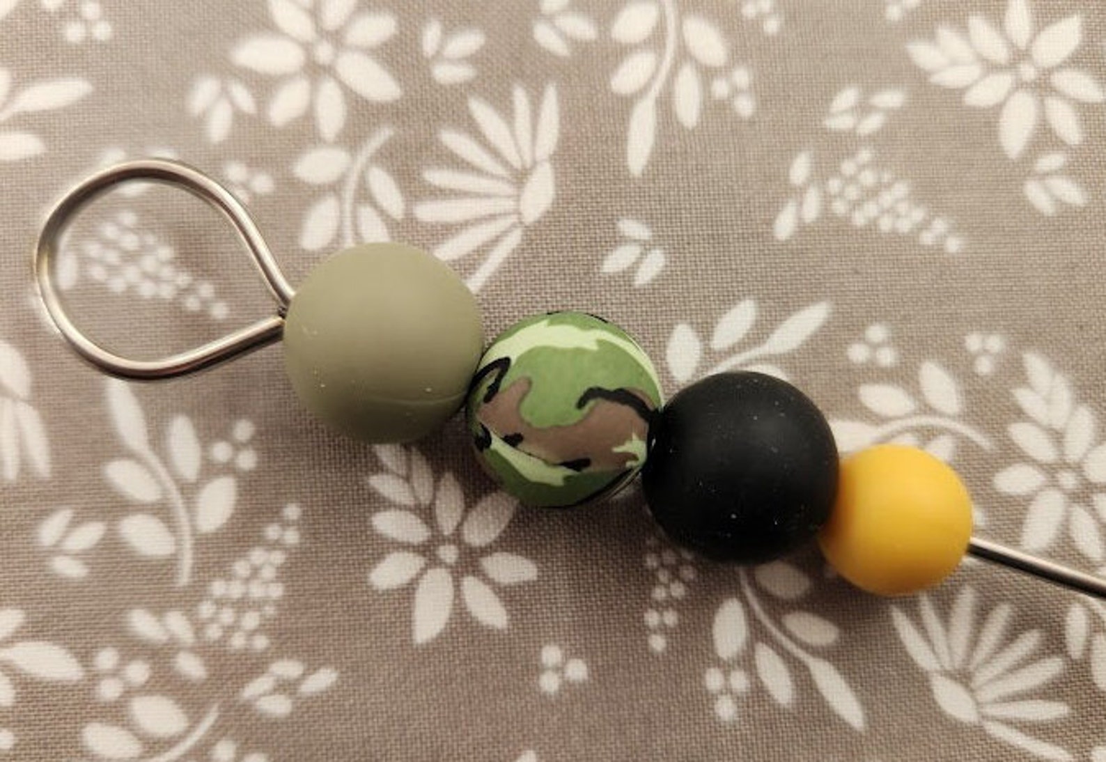 Beaded Sewing Stiletto - Beaded Quilting Stiletto - Laying Tool for ...