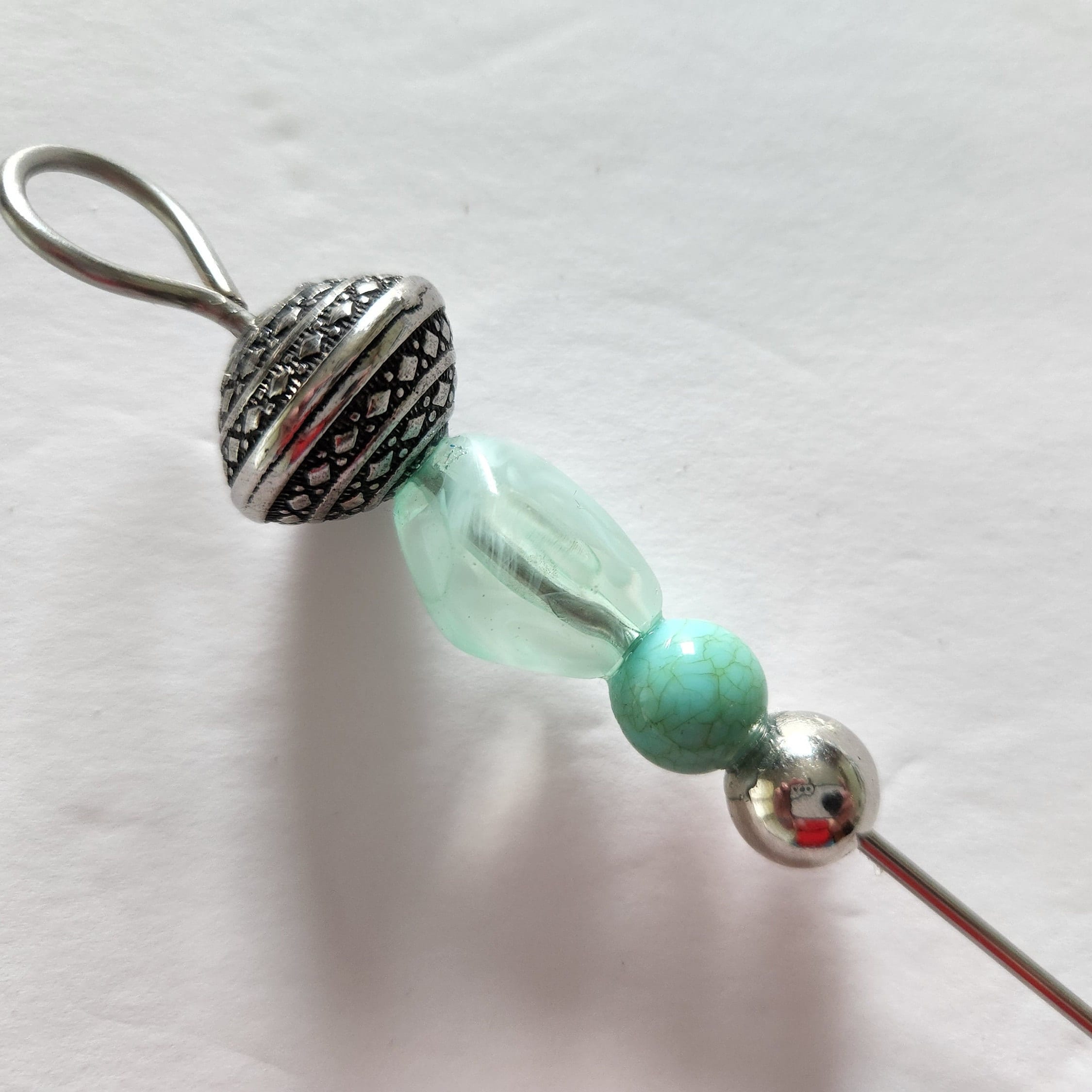 Beaded Sewing Stiletto - Beaded Quilting Stiletto - Laying Tool for ...