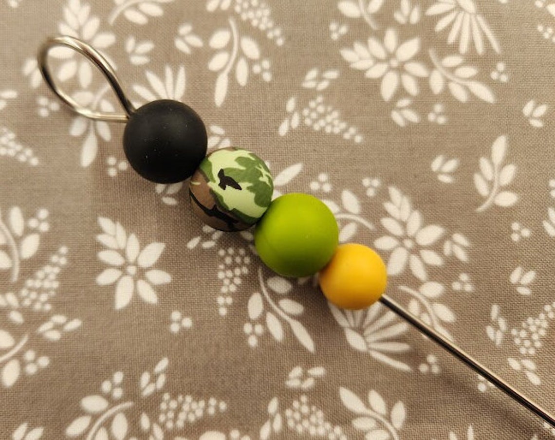 Beaded Sewing Stiletto - Beaded Quilting Stiletto - Laying Tool for ...