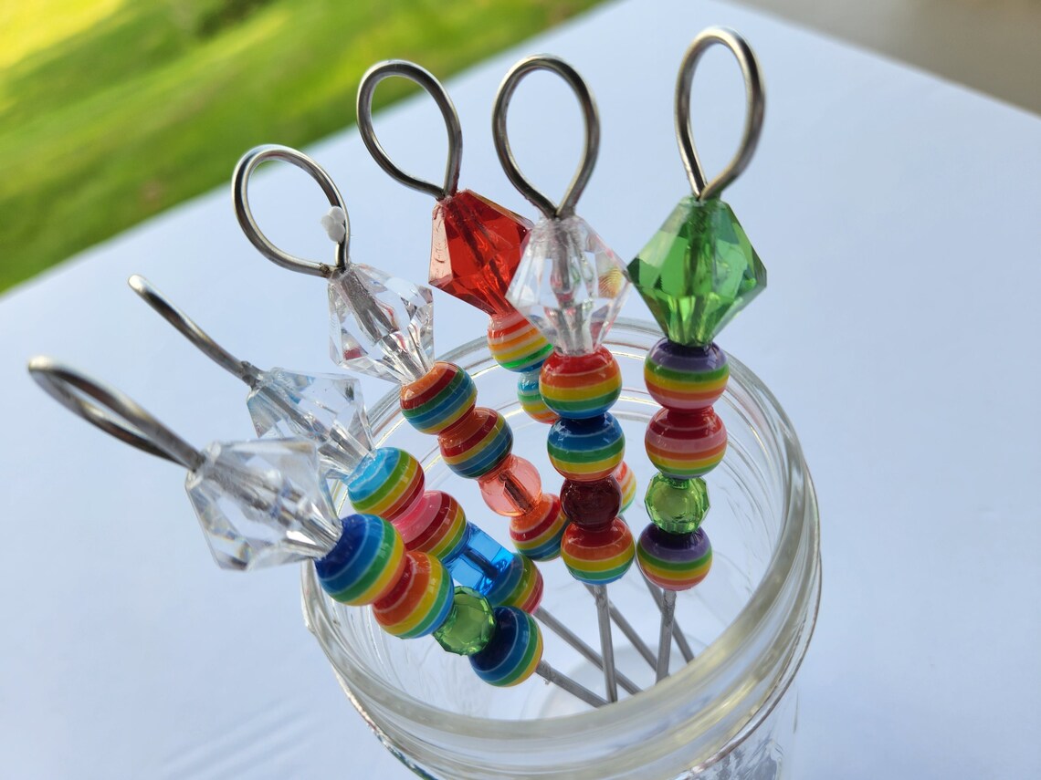 Beaded Sewing Stiletto - Beaded Quilting Stiletto - Laying Tool for ...