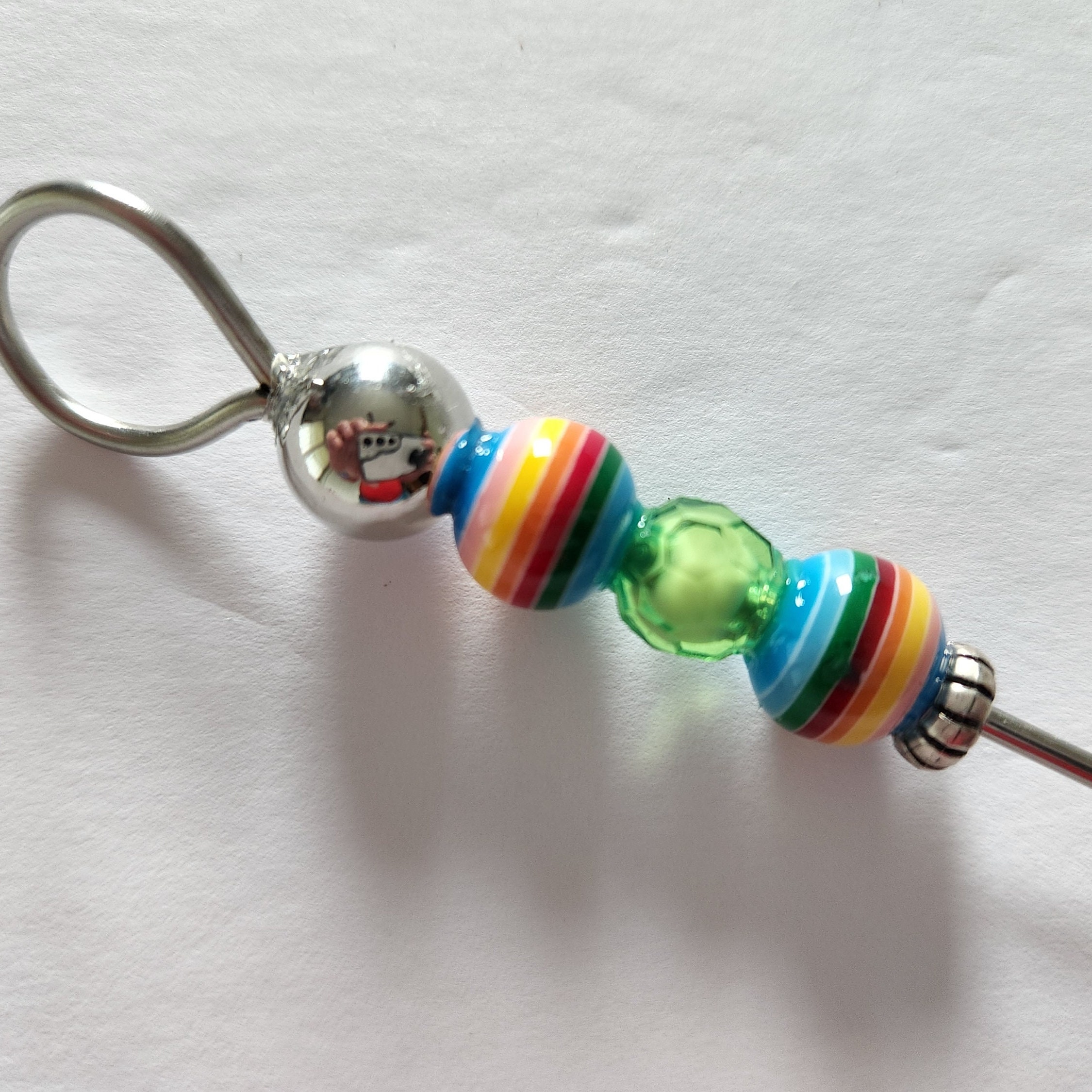 Beaded Sewing Stiletto - Beaded Quilting Stiletto - Laying Tool for ...