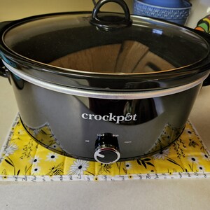 Bee and Flower Oversized Trivet - Reversible Trivet - Insulated Trivet ...