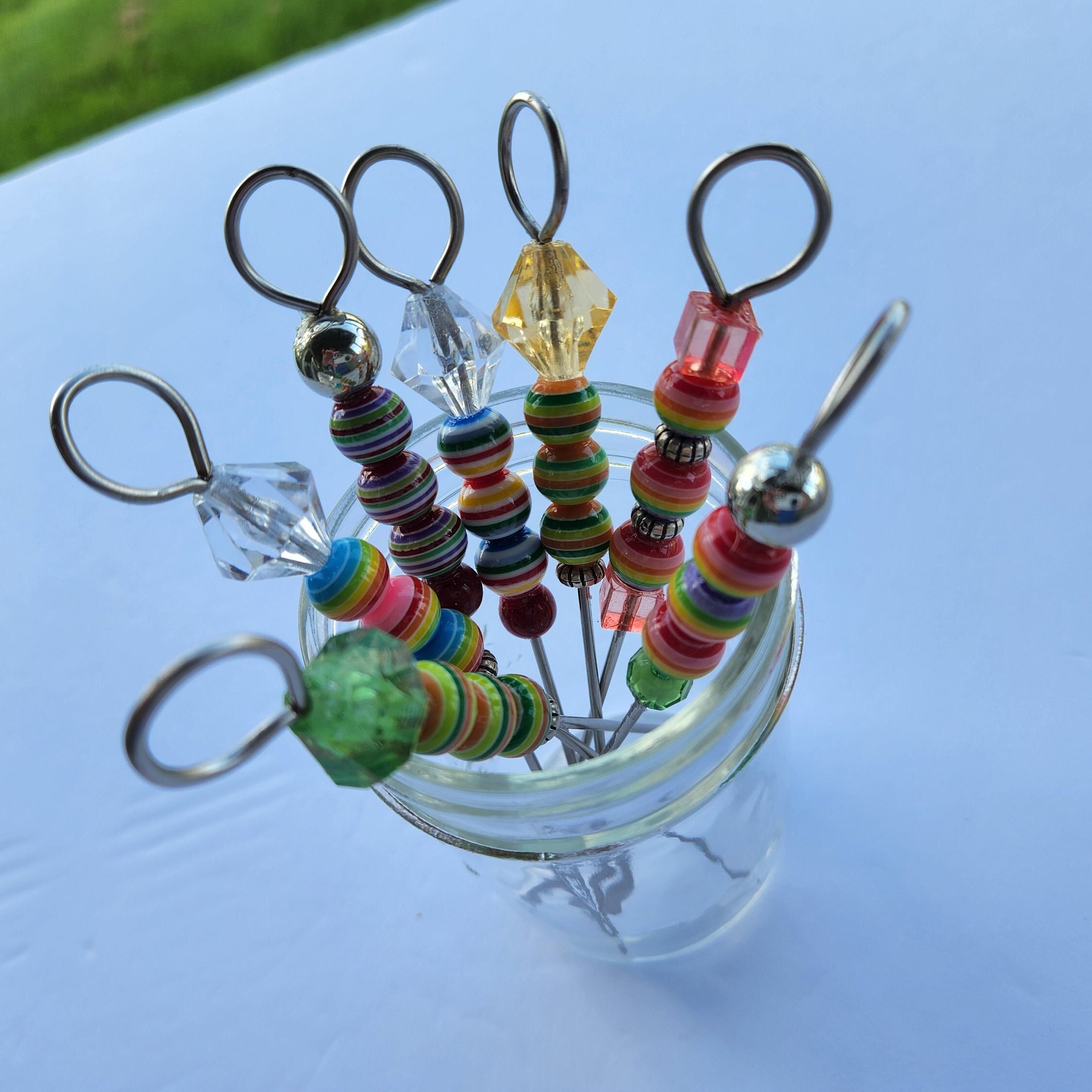 Beaded Sewing Stiletto - Beaded Quilting Stiletto - Laying Tool for ...