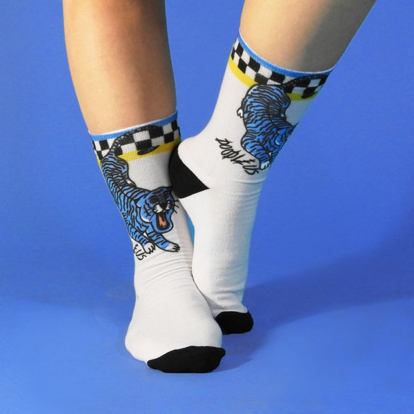 Printed Socks - Etsy