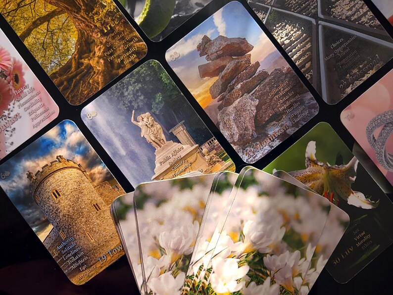 Laminated Lenormand Cards: Sunlight Series With Key Meanings - Etsy