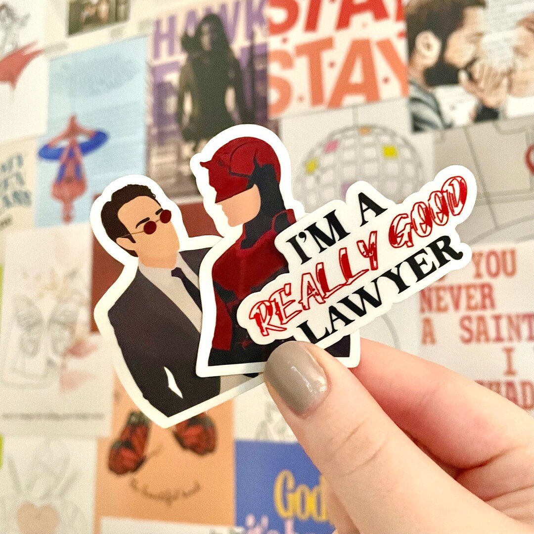 The Really Good Lawyer Inspired Stickers | Trendy | Stationary | Water ...