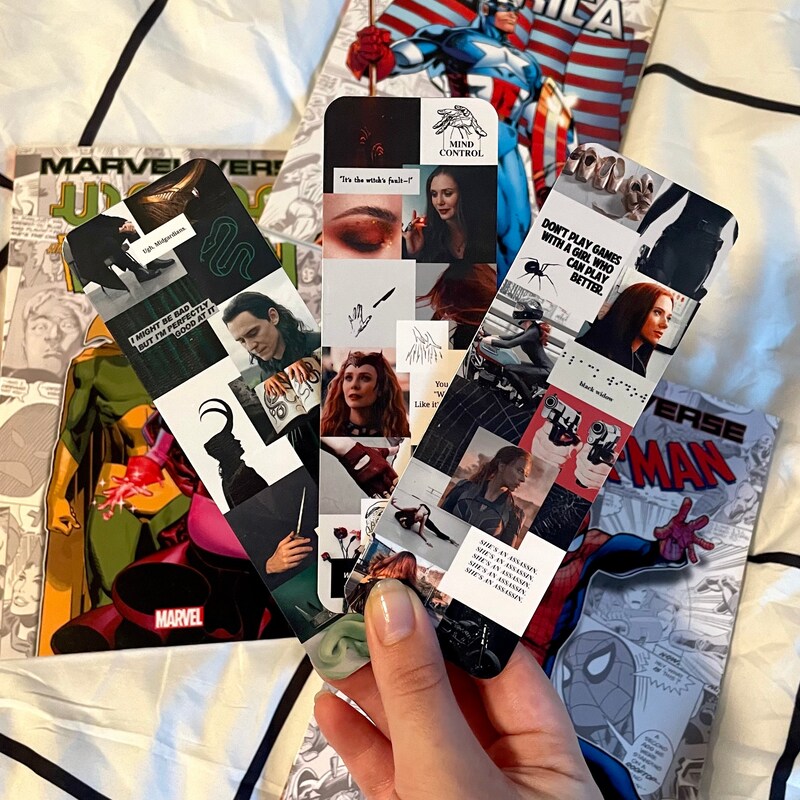 Avengers Bookmark - Etsy