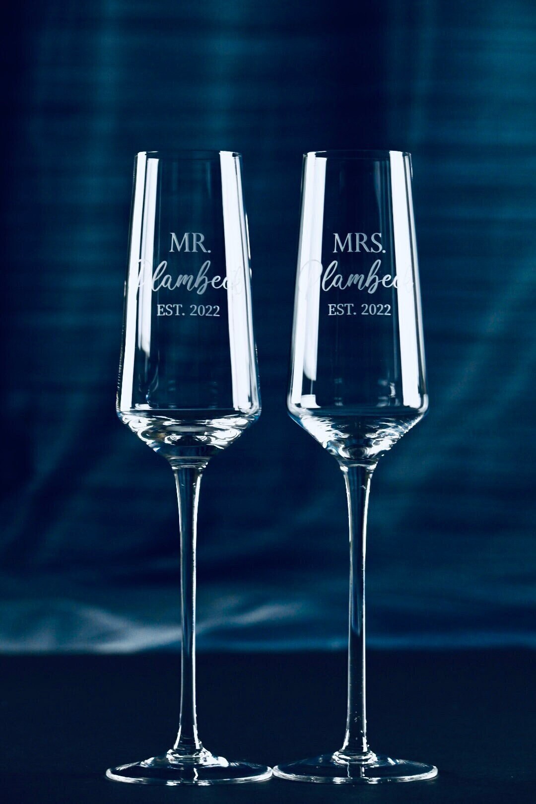 Bride and Groom Glasses, Bride and Groom Toasting Glasses, Champagne ...