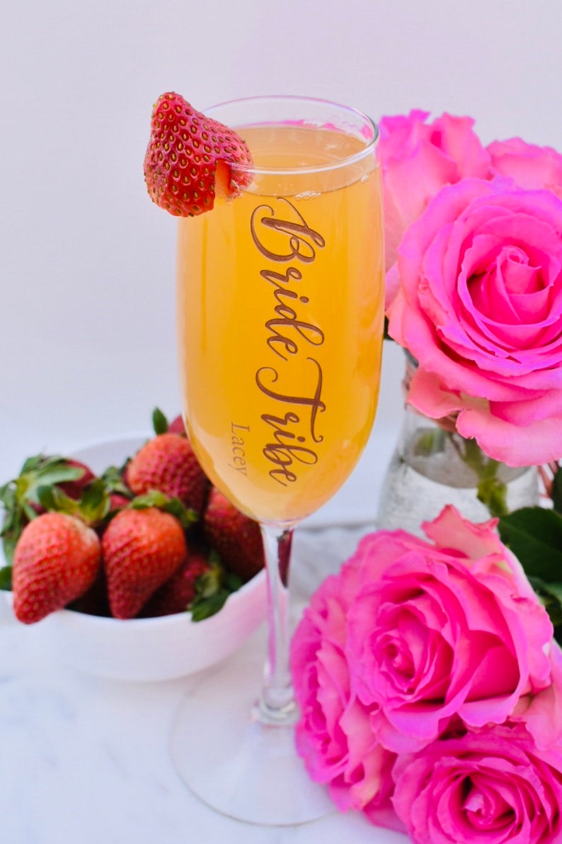 Bridesmaid Proposal Flutes Custom Champagne Flutes Champagne - Etsy