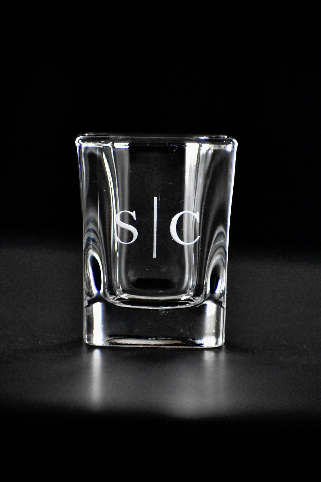 Personalized Square Shot Glass, Groomsmen Gifts, Toasting Shot Glasses ...