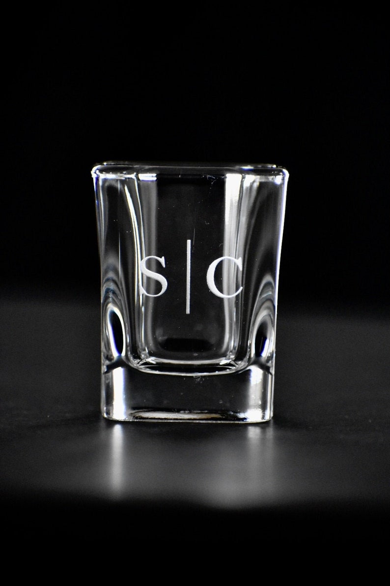 Personalized Square Shot Glass Groomsmen Gifts Toasting Shot - Etsy