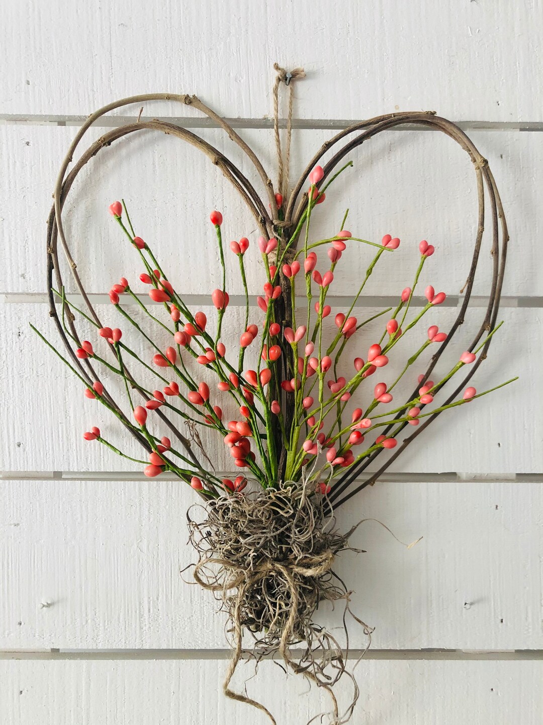Heart Wall Hanging. Heart Wall Decor. Heart Ornament. Everyday Heart ...