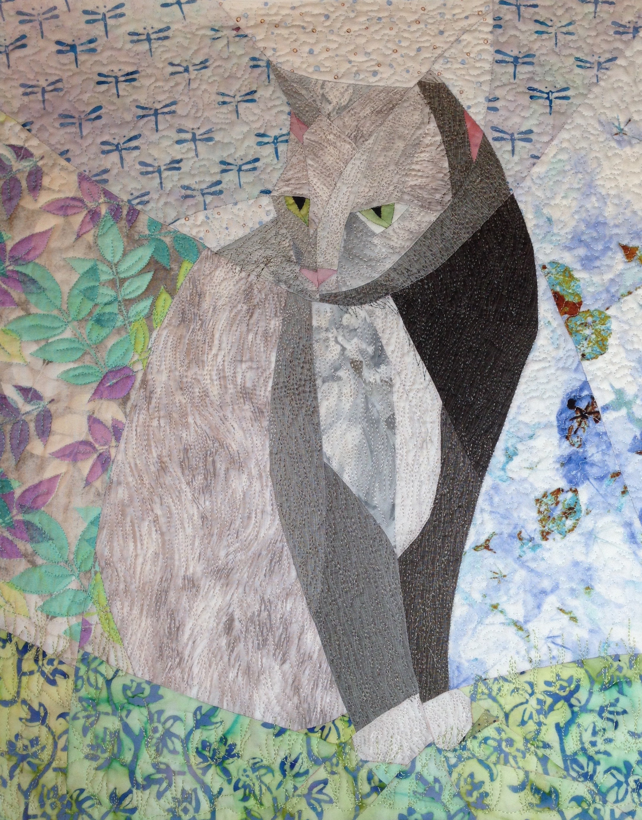 Miss Lucy Cat (wall Quilt Pattern) - Etsy
