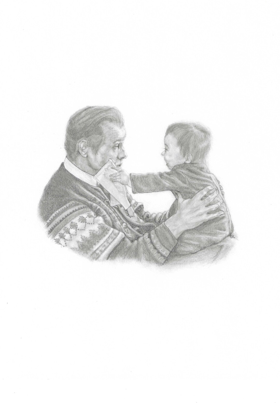 Family Pencil Portrait Art Custom Artwork Hand Drawn From - Etsy