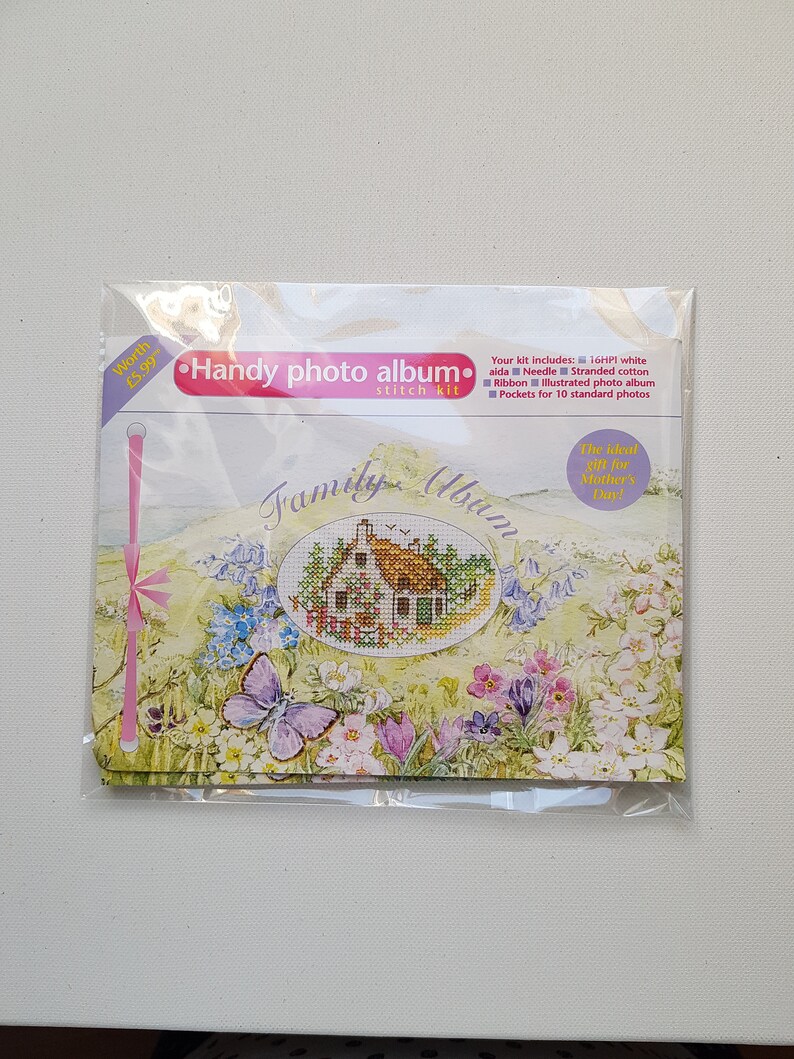 Cross-stitch Notebook Kit Make a Notebook Kit Cross-stitch - Etsy