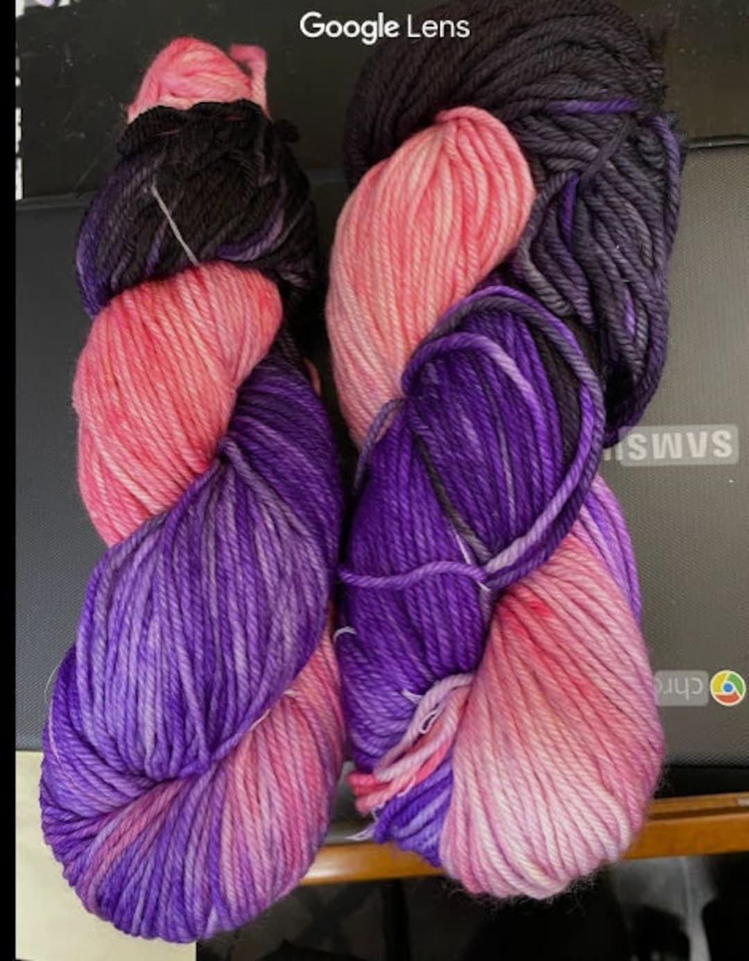 Dawn Yarndoll Gothic Ballerina at Dawn Hand Dyed Yarn Wool, Cotton ...