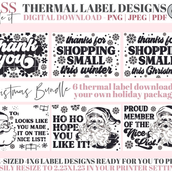 Label Bundle - Etsy