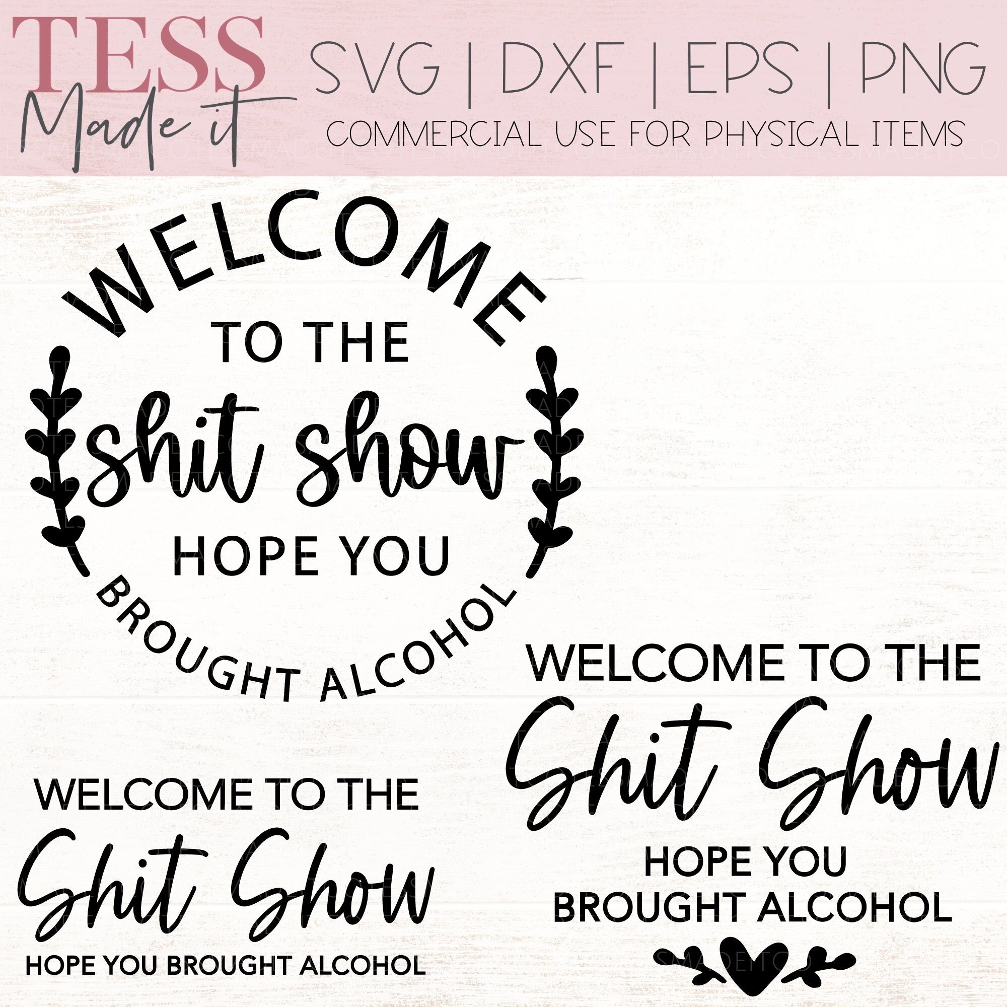 Funny Welcome SVG Bundle Funny Doormat Svg Welcome Hope - Etsy Canada