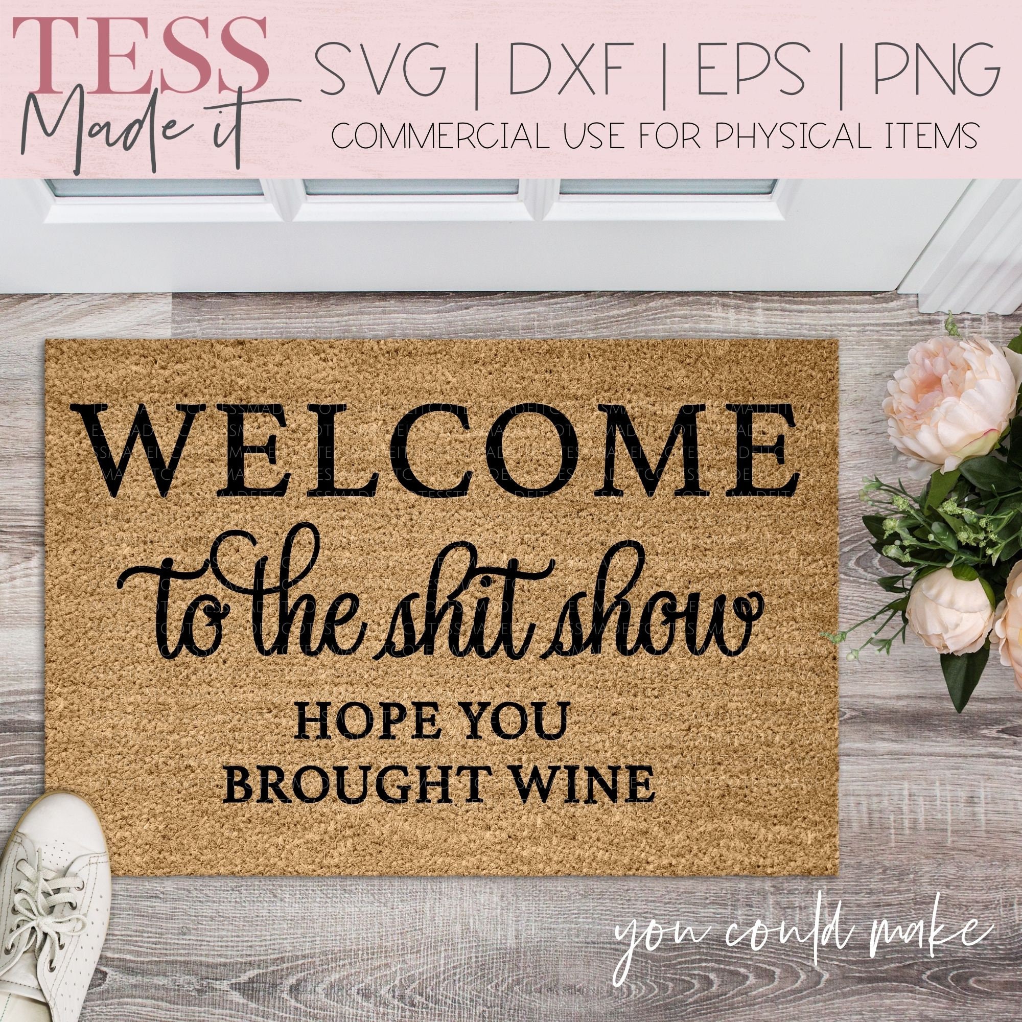 Funny Welcome SVG Bundle Funny Doormat Svg Welcome Hope - Etsy Canada