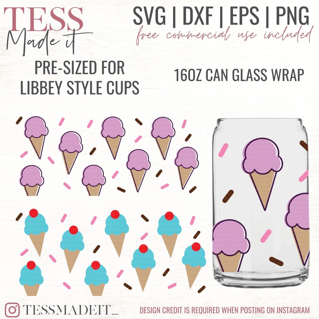 Libbey Glass SVG -summer Libbey SVG - Libbey Glass PNG - Summer Cold ...