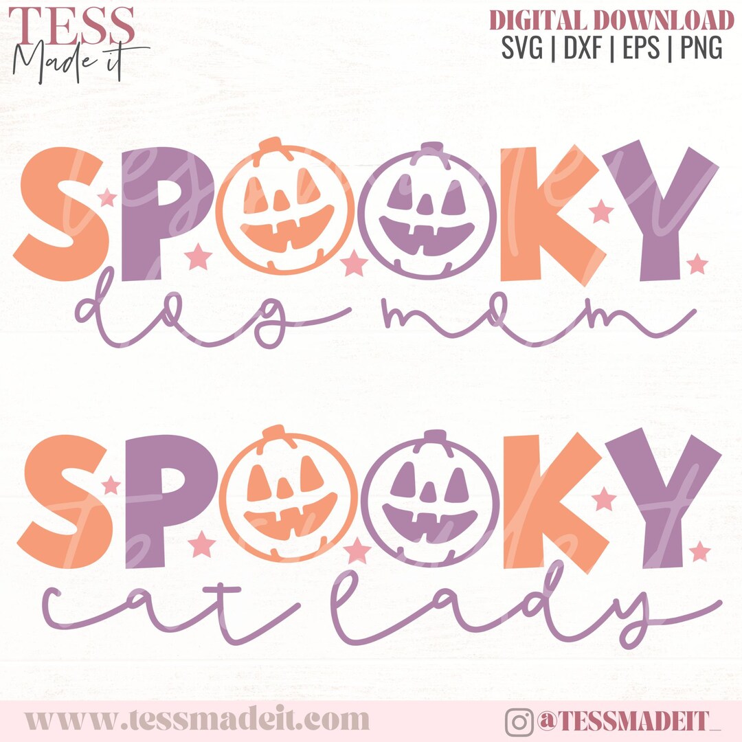 Spooky Season Svg Png Spooky SVG Spooky Babe Svg Fall Mug Svg Cute ...