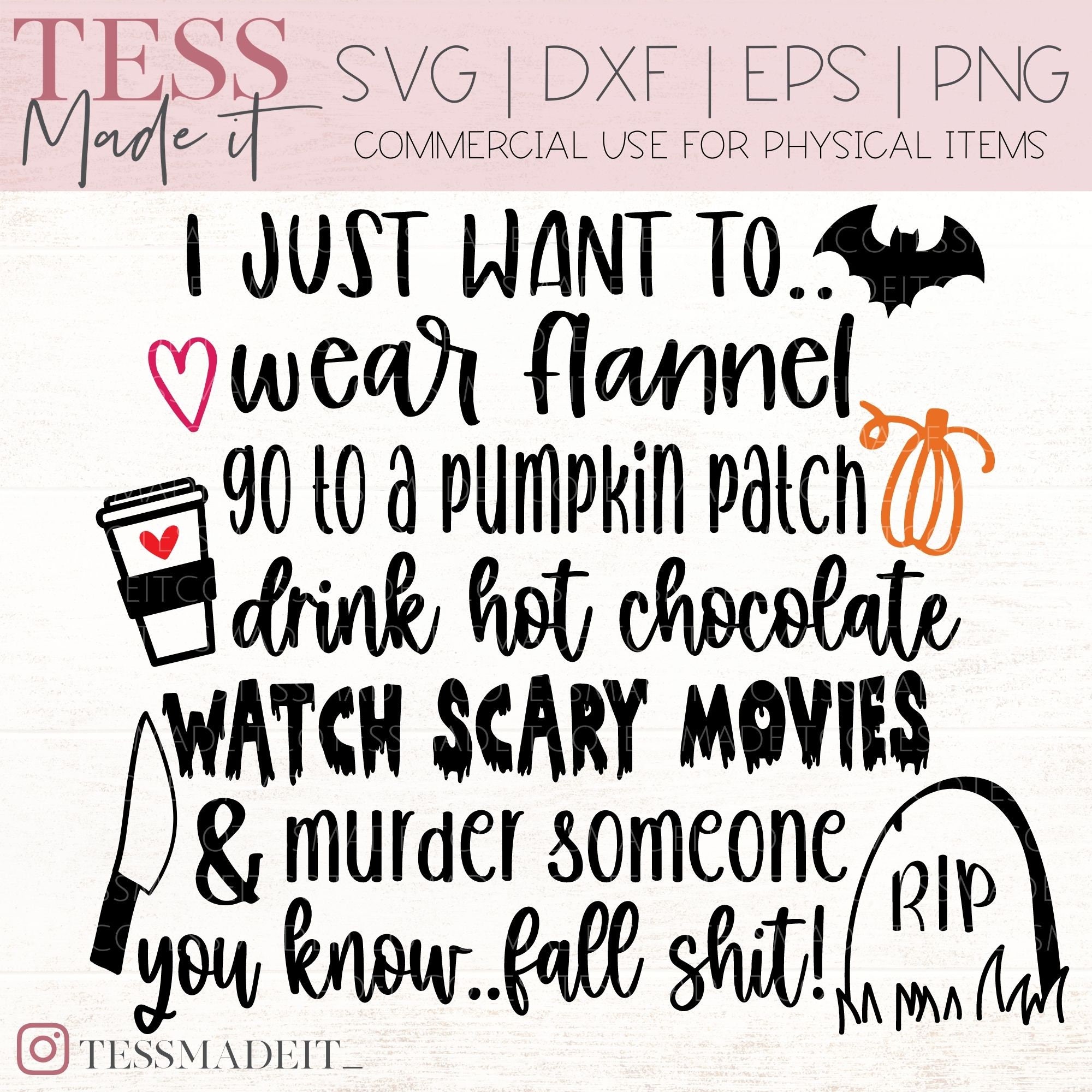 Spooky Season SVG - Autumn SVG - You Know Fall Shit Svg - Funny ...