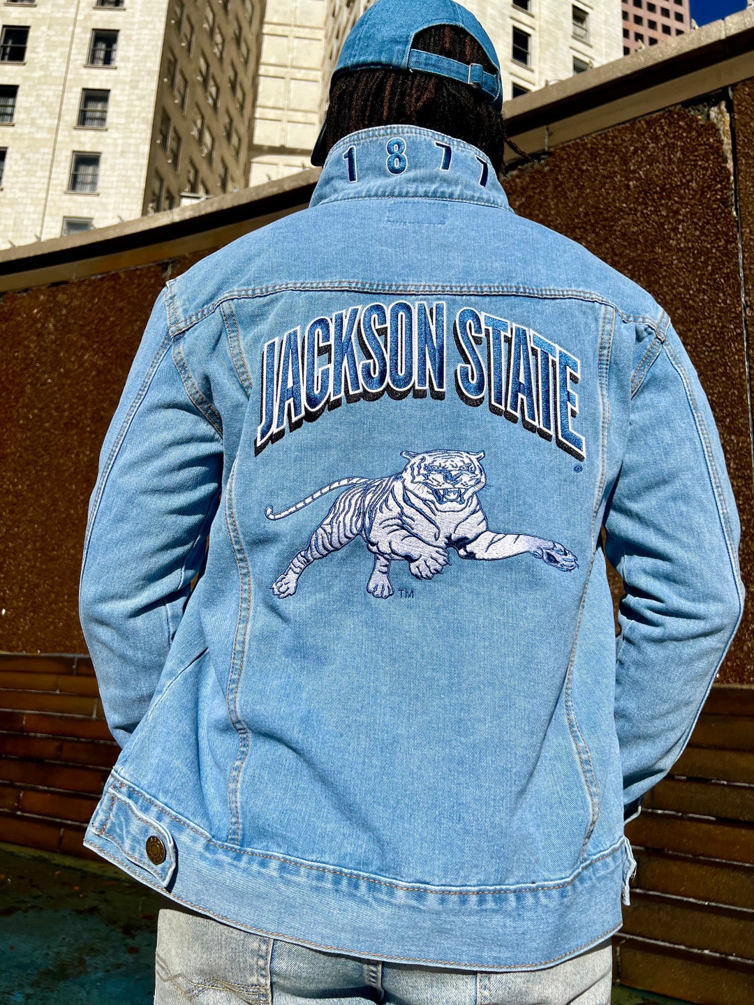 Jackson State University - Homecoming Denim Jacket 2.0 - Etsy