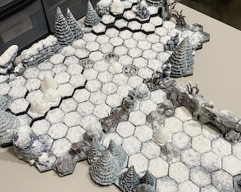 Dungeon Hex Tiles - Etsy
