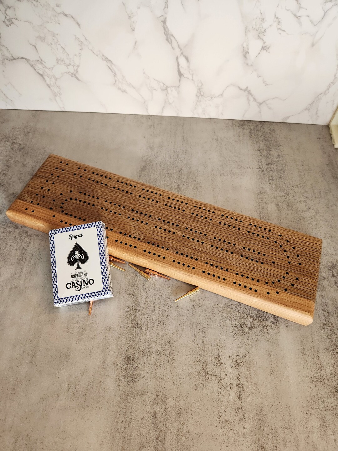 Maple Cribbage Board - Etsy