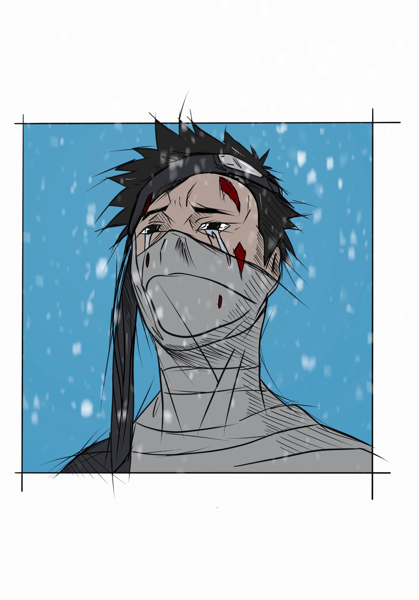 Naruto Zabuza Drawing