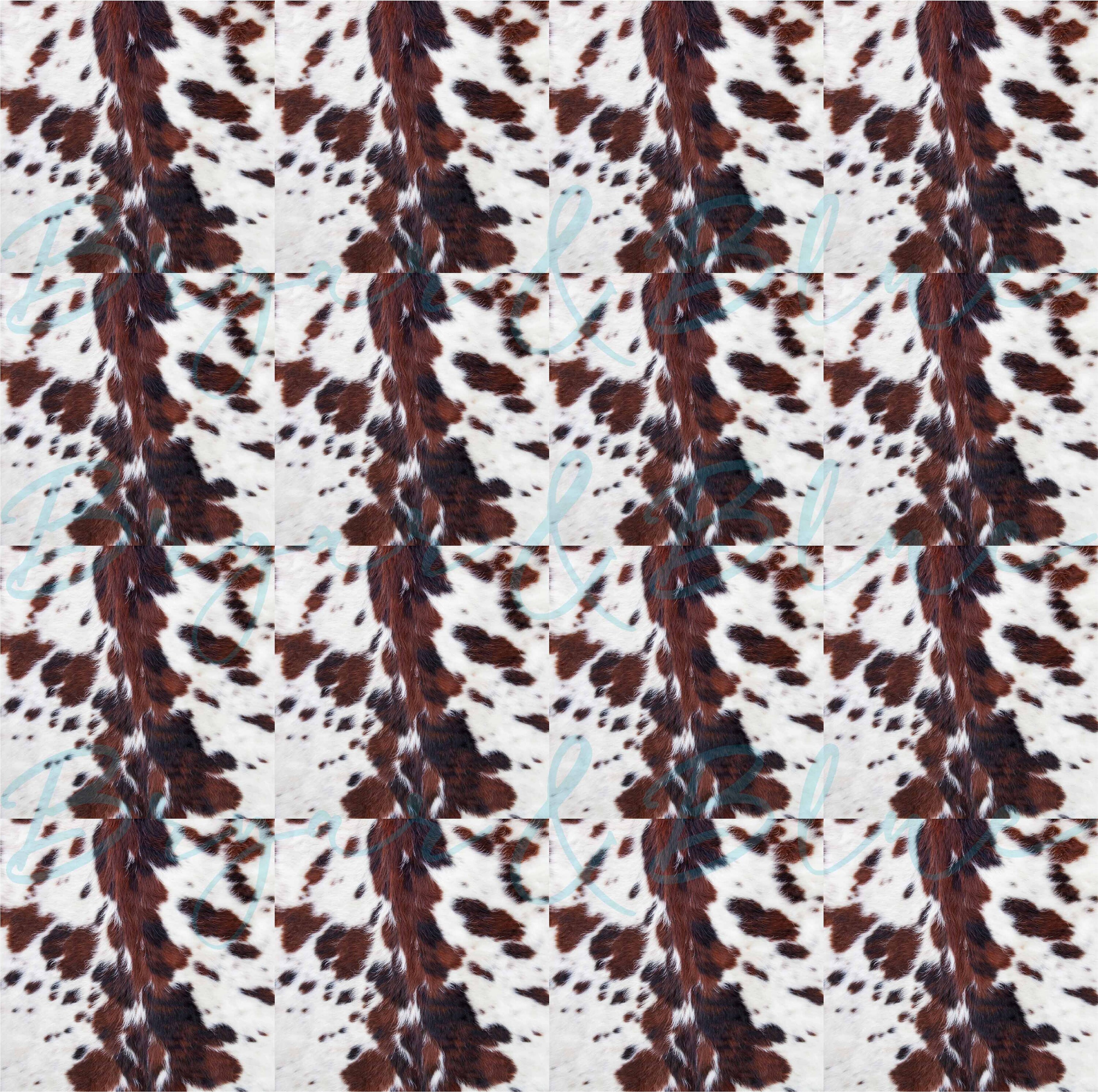 CowHide Pattern Background / Digital JPG download/ sublimation | Etsy